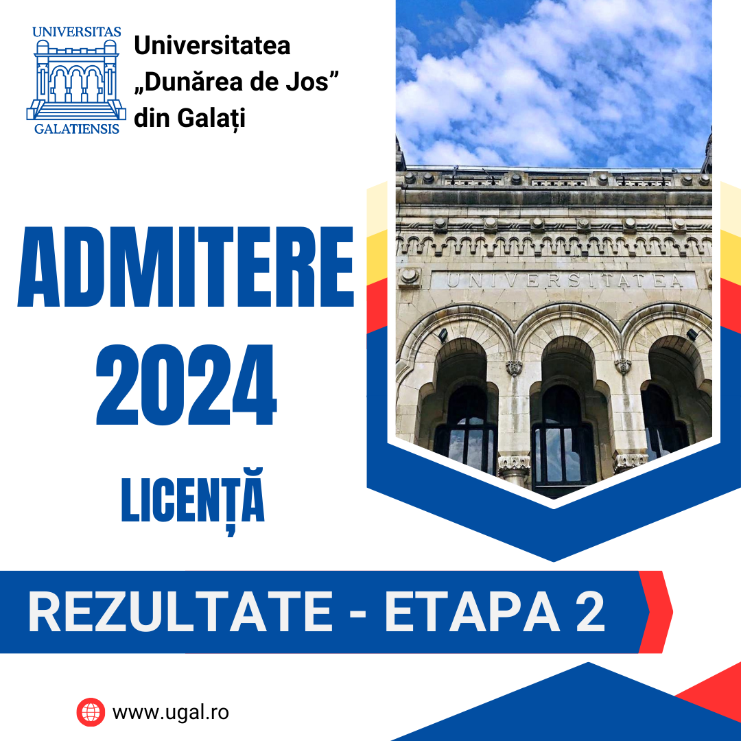 Rezultate admitere LICENȚĂ - etapa 2